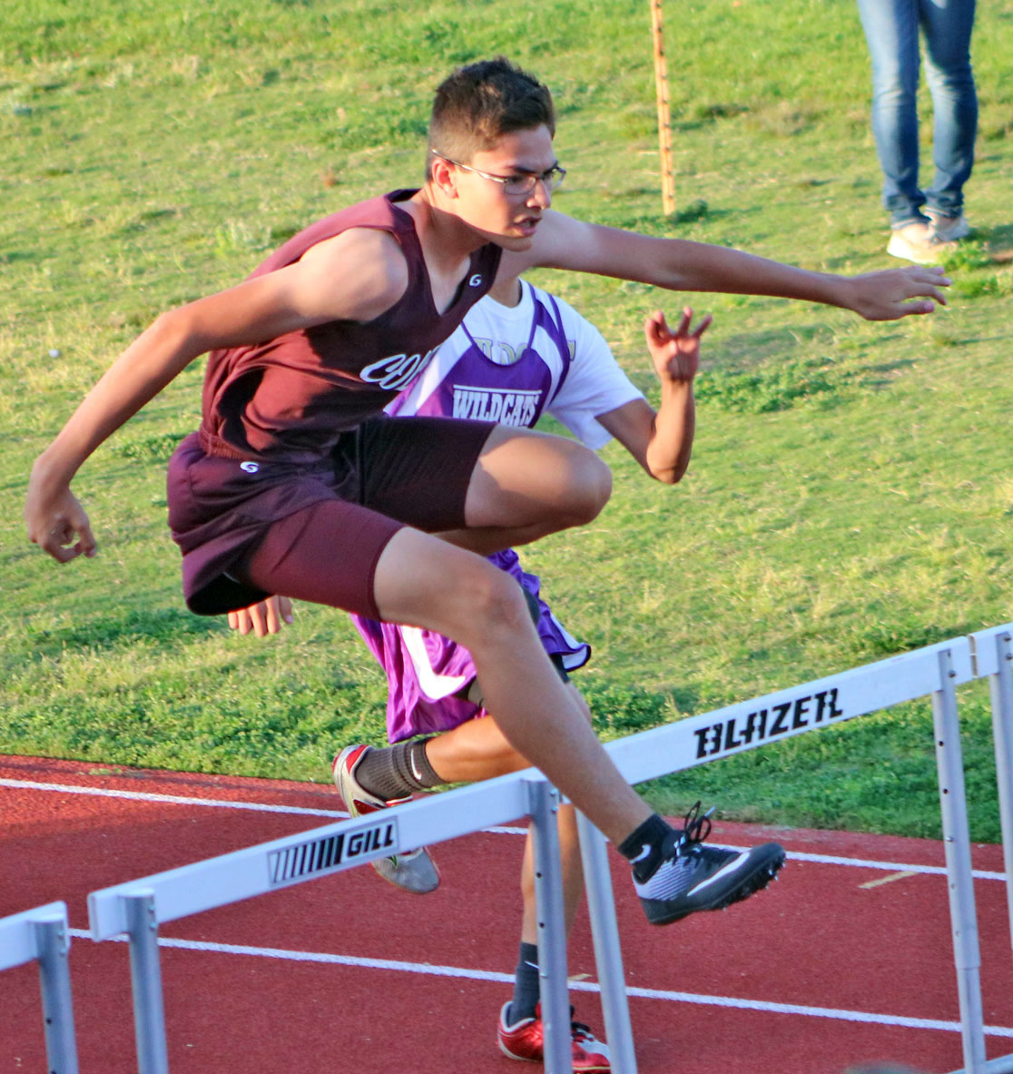 8th grade Colts track team snatches championship plaque – The Devine News