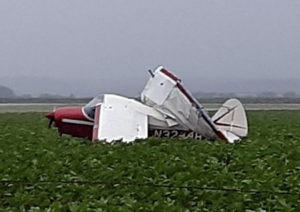 Eyewitnesses watch as “microburst” hits airport, throws airplane into ...