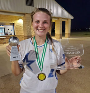 Arabian Allyson Taylor named Hill Country Bombers’ softball team MVP ...