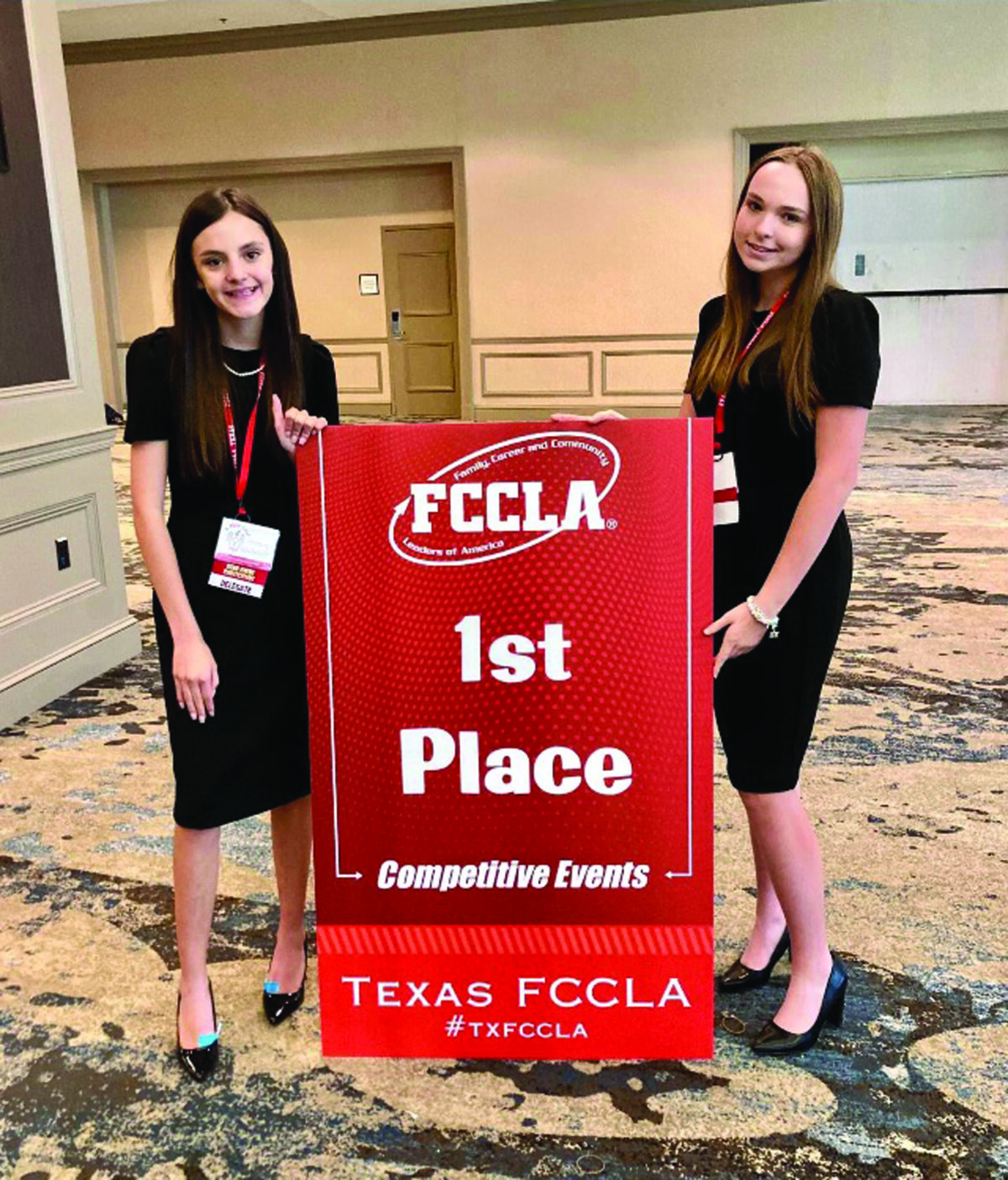 Katelyn and Serenity win 1st, qualify for FCCLA Nationals – The Devine News
