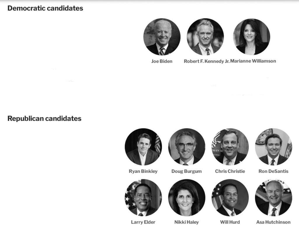 Presidential Candidates, 2024 – The Devine News