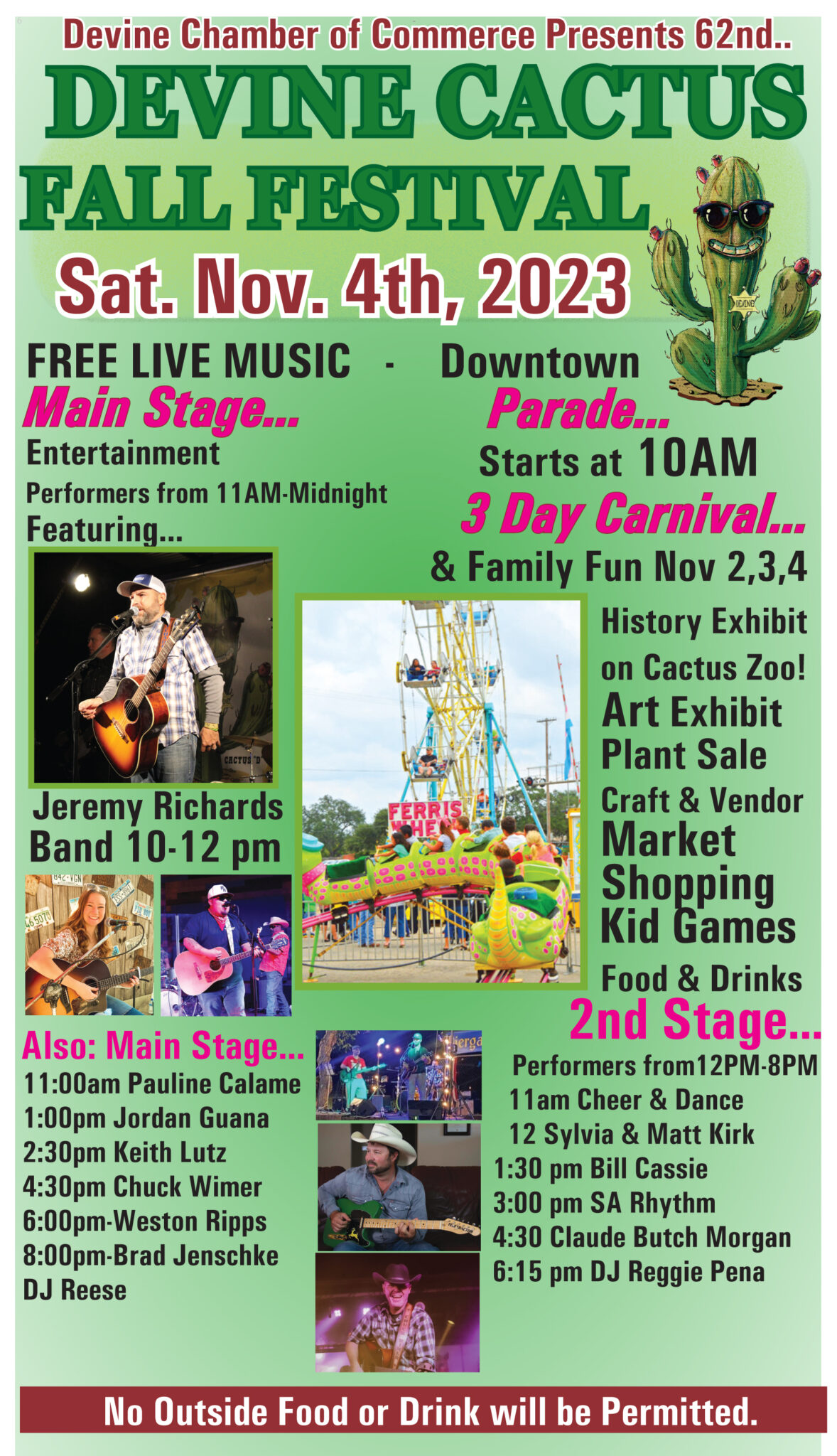 Parade & Cactus Festival in Devine this Saturday- Everything you need to know – The Devine News
