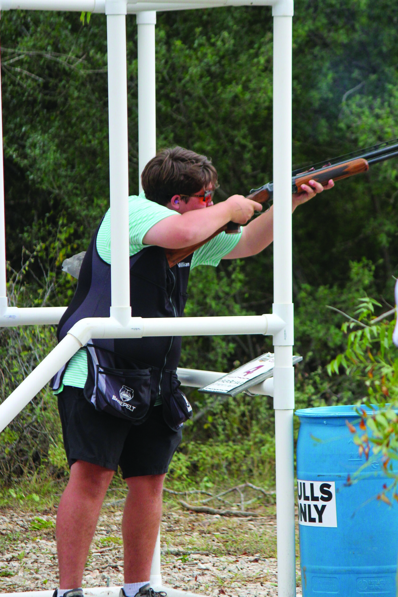 Edgmon competes in “a shoot off against some of the best in the world ...